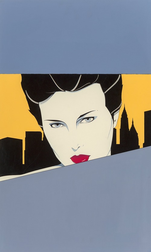 Harlequin by Patrick Nagel - Artvee