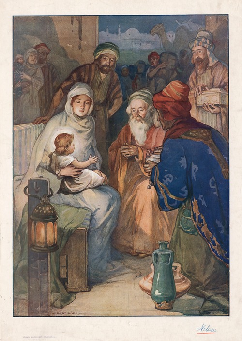 The Boy Jesus in the Temple - Artvee