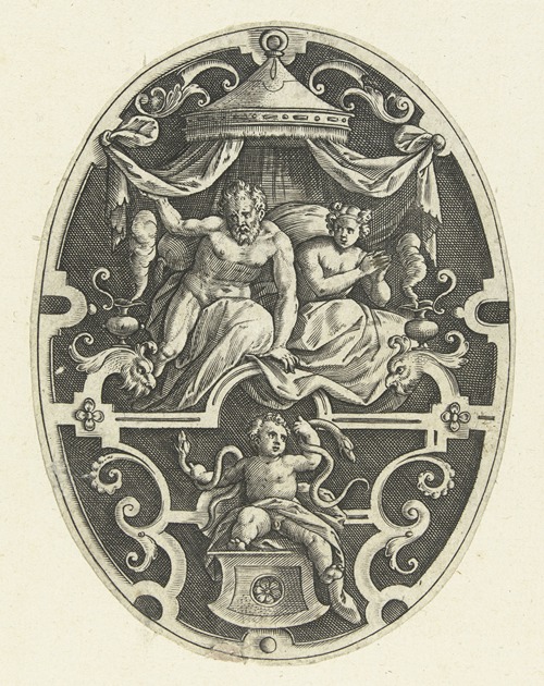 The Deeds of Hercules in grotesques - Artvee