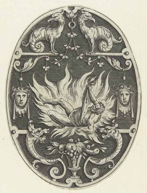 The Deeds of Hercules in grotesques - Artvee