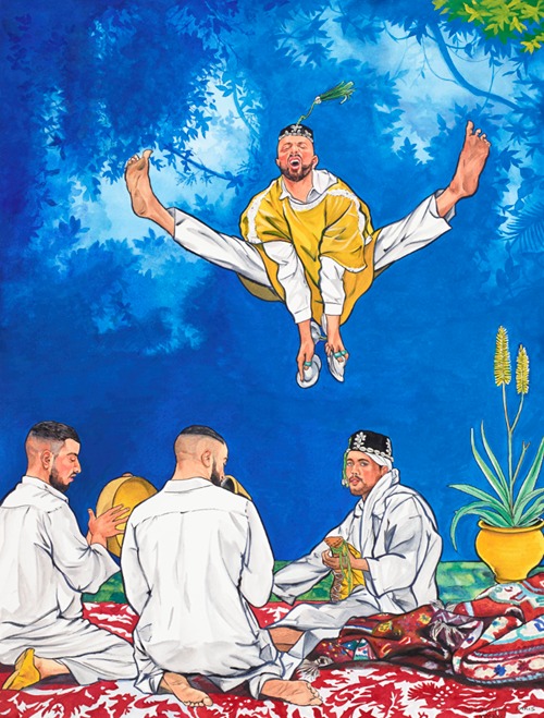 Autoportrait by Dorian Guo - Artvee