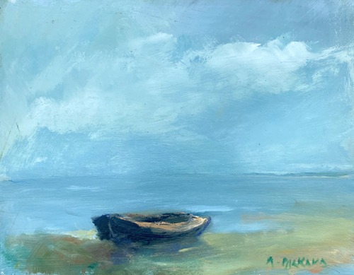 Forest Path by Anne Packard - Artvee