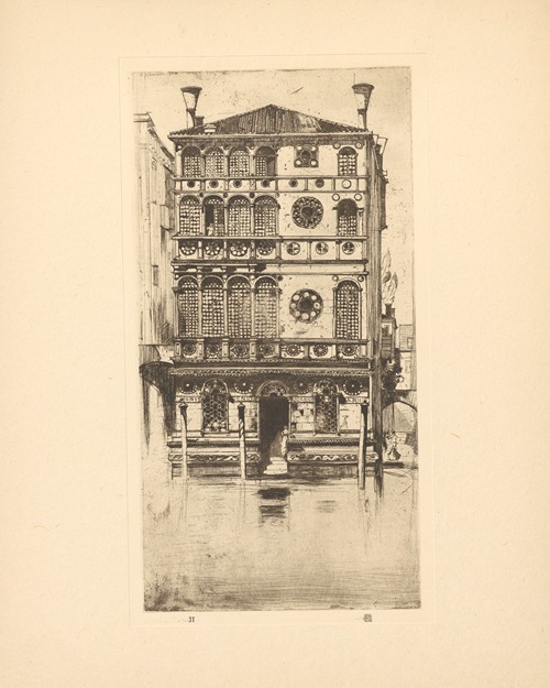 Modern Masters of Etching - David Young Cameron - Artvee