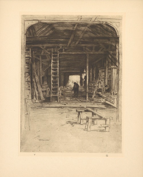 Modern Masters of Etching - David Young Cameron - Artvee