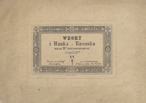 Wzory i nauka rysunku (Patterns and drawing lessons) Vol.1 - Artvee