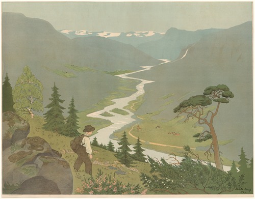 Lisbeth Bergh’s Norwegian Viewpoints - Artvee