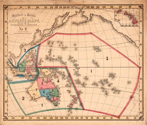Mitchell's series of outline maps, for the use of Academies & Schools ...