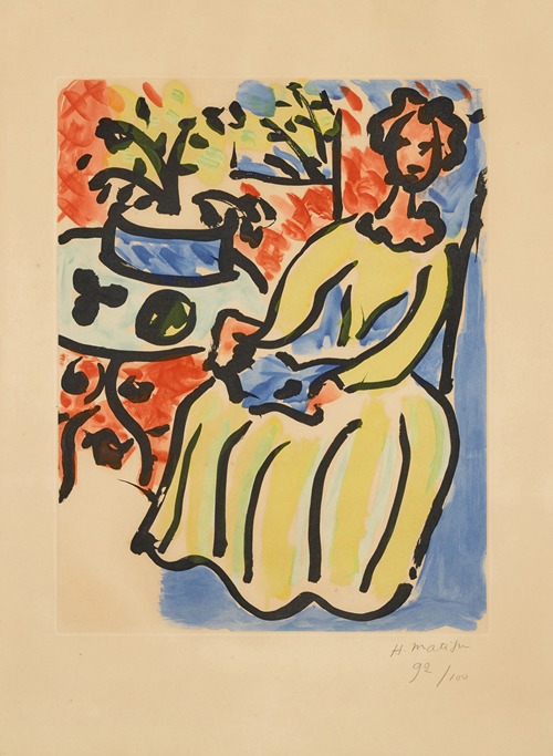 Seated Riffian (Le Rifain assis) - Artvee