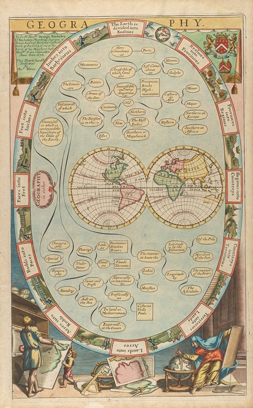 The story map of Spain - Artvee