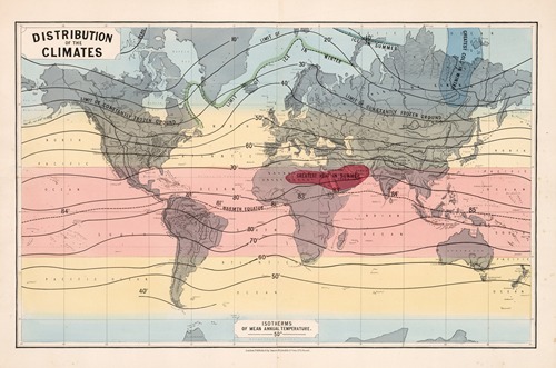 A series of large colored diagrams illustrative of physical geography ...