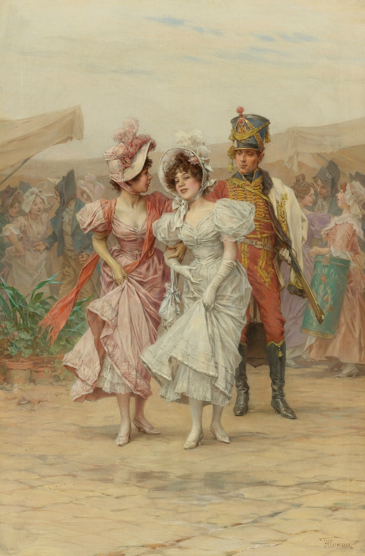 The Fête At St. Cloud - Artvee