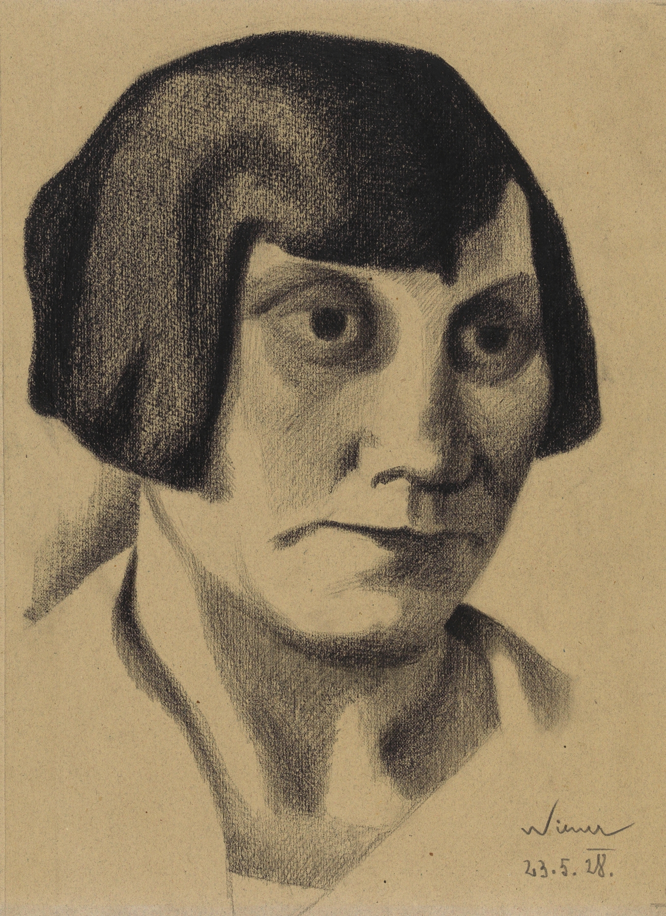 weibliches Porträt V - Artvee