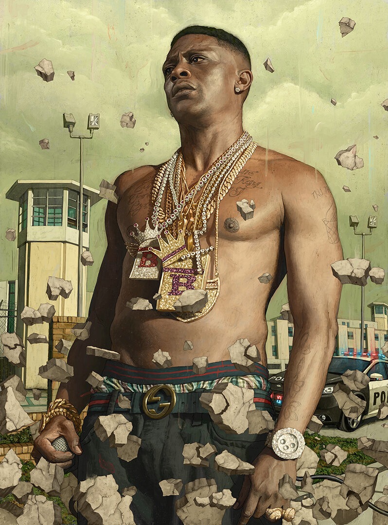 Lil Boosie Drawing