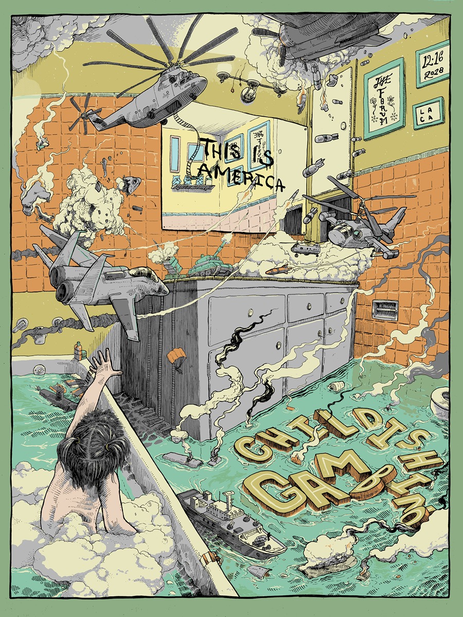 Childish Gambino Comic Book