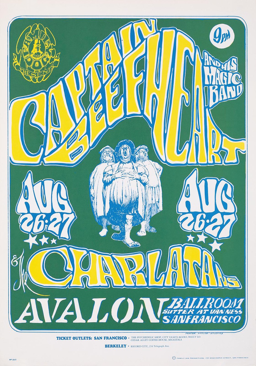 Captain Beefheart : Captain Beefheart & His Magic Band and Charlatans ...