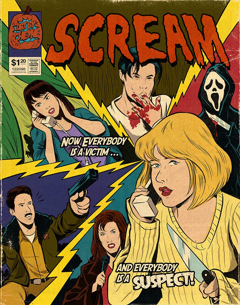 Scream by Cheyne Gallarde - Artvee