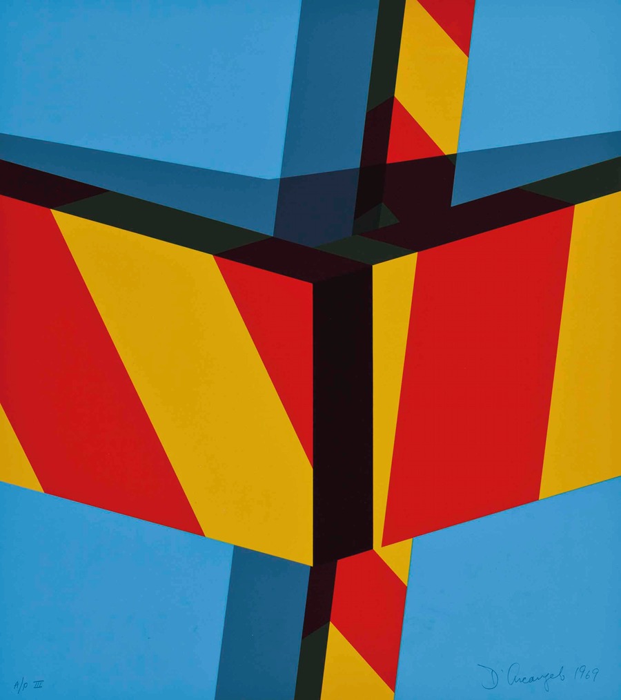 Landscape by Allan D'Arcangelo - Artvee