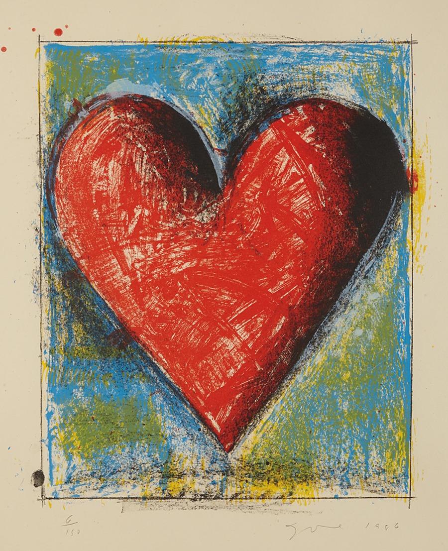 Jim Dine Heart Sculpture