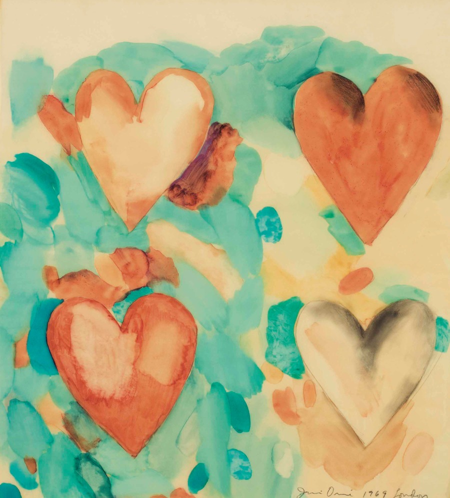 Jim Dine Hearts