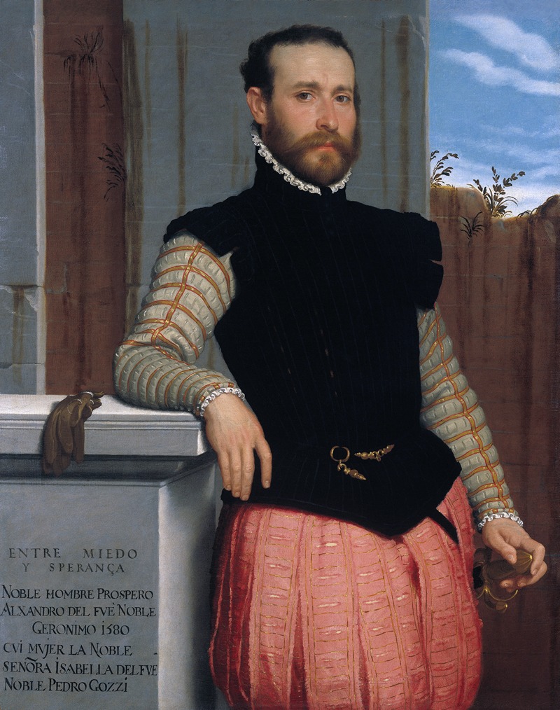 Portrait of Prospero Alessandri - Artvee