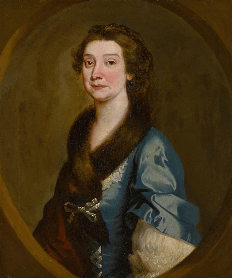 Portrait of a lady, probably Lady Martha Hicks, née Browne (1715–1802 ...