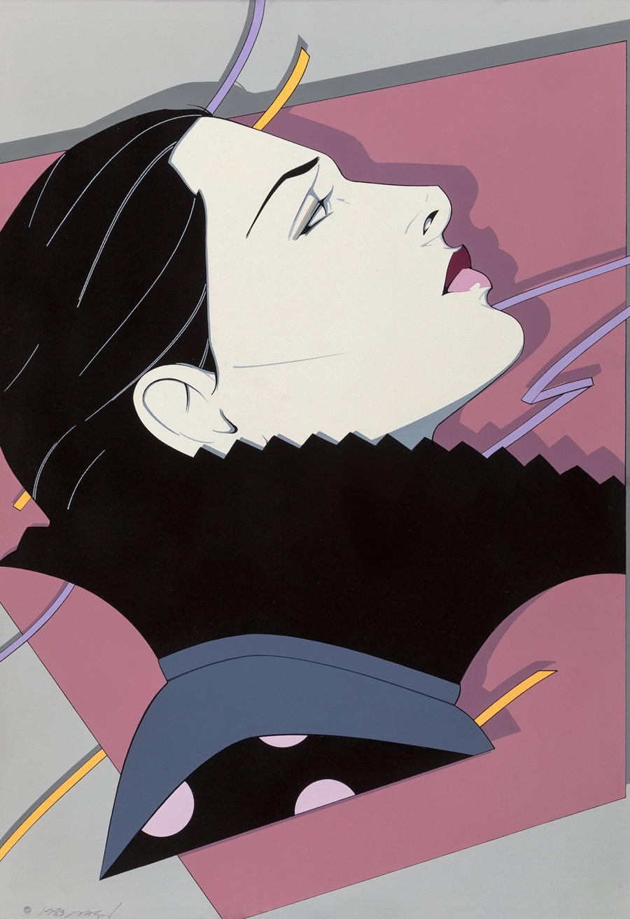 Harlequin by Patrick Nagel - Artvee