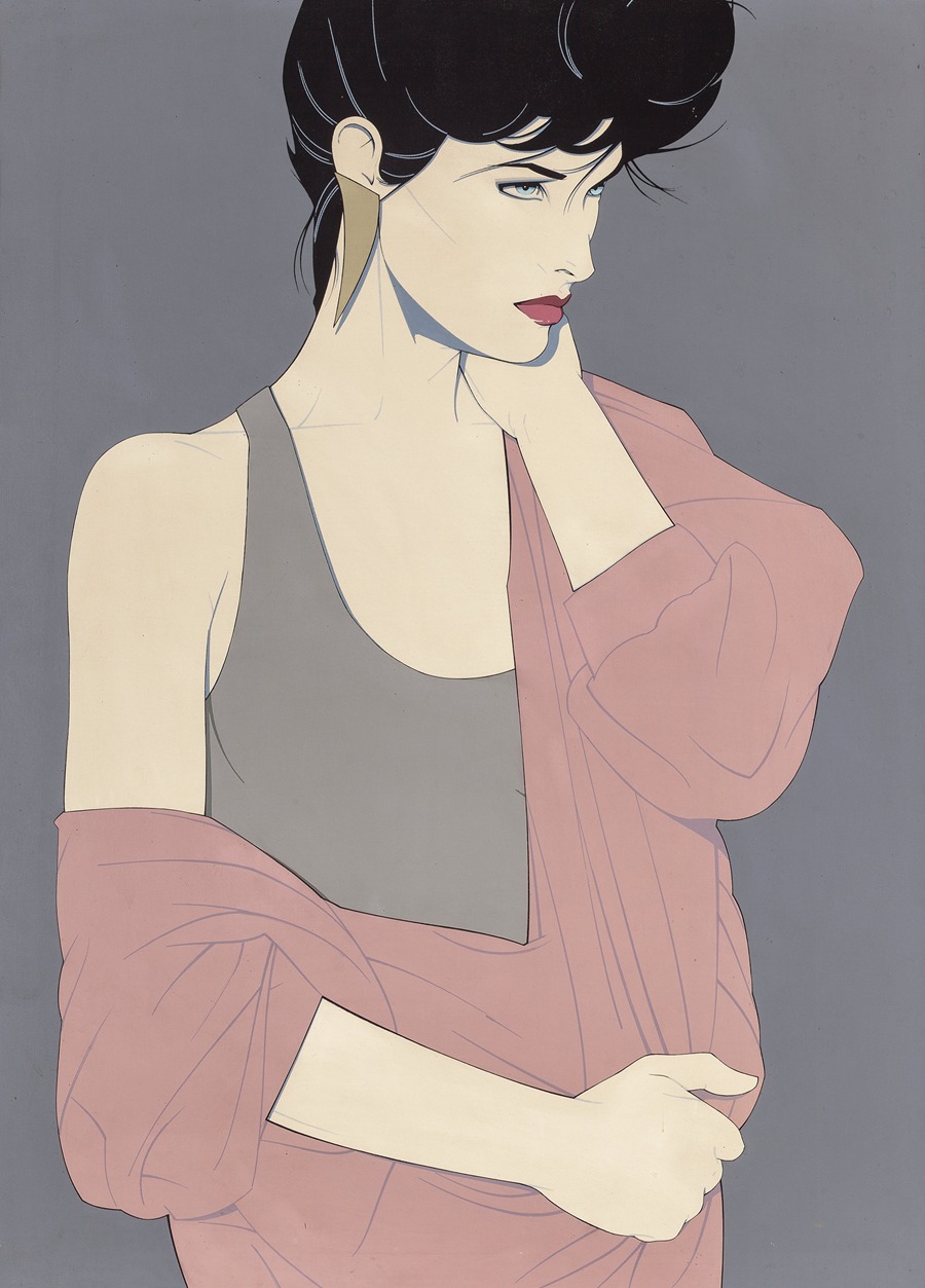 Untitled by Patrick Nagel - Artvee