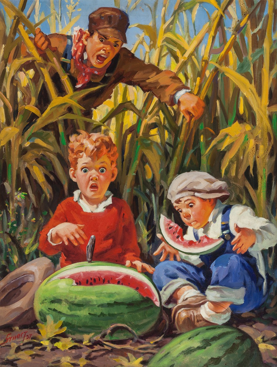 A Surprise! by - Artvee