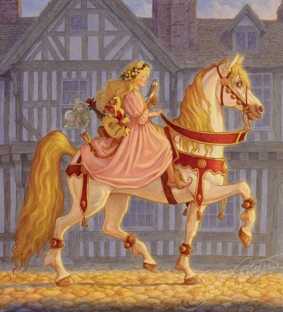 Ride a Cock Horse by Scott Gustafson - Artvee