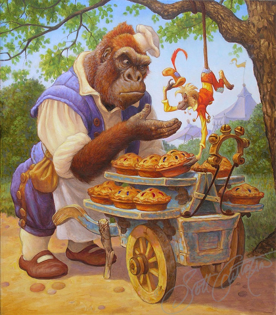 Simple Simon by - Artvee