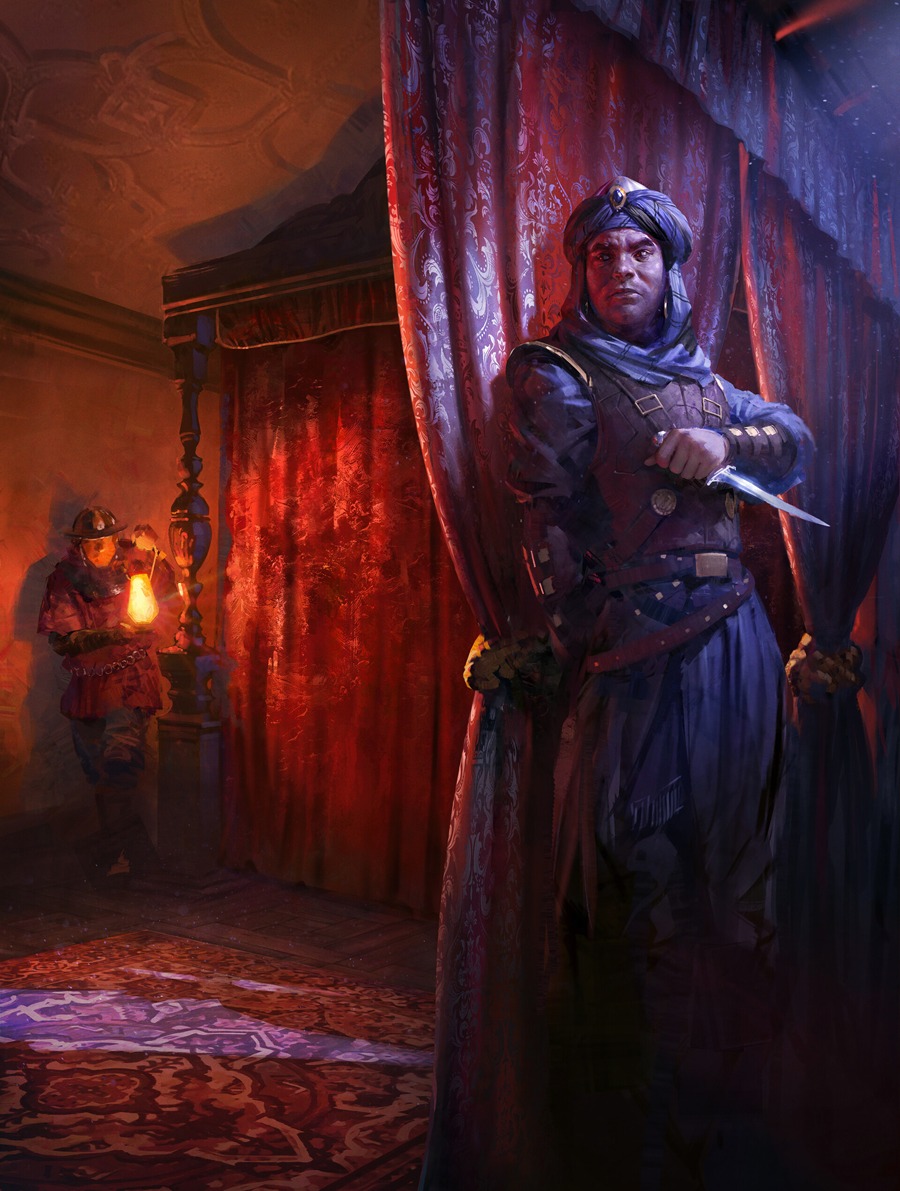 Medieval Assassin Art