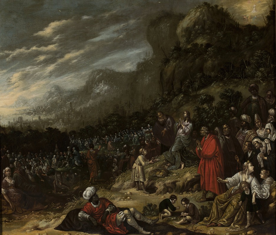 Miracle Of The Multiplication Of Bread John 6 1 13 By Rombout Van