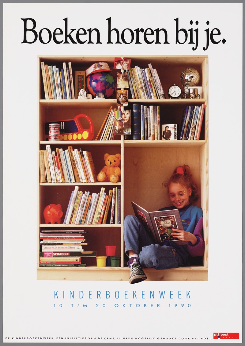 Boeken horen bij je. Kinderboekenweek 10 – 20 oktober - Artvee