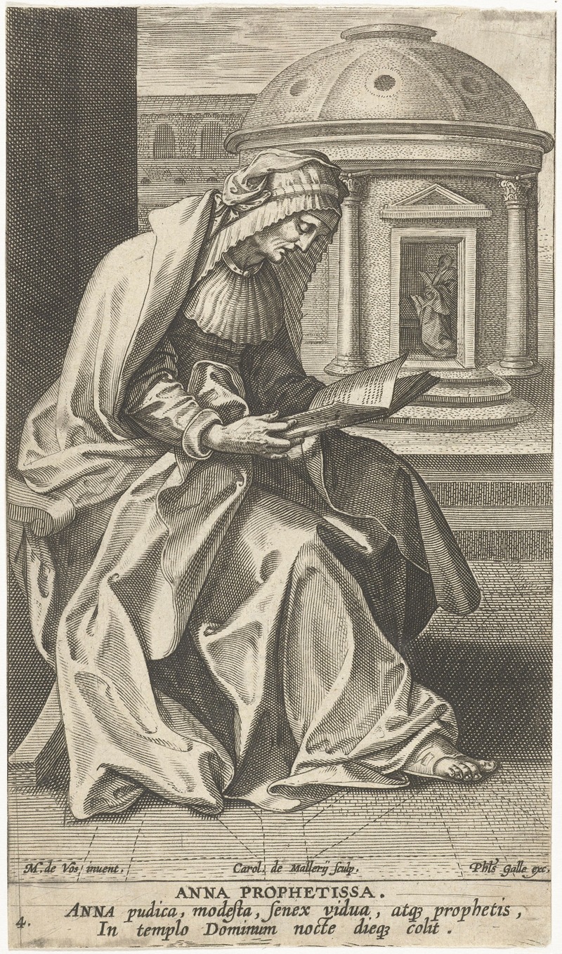 Hannah the prophetess - Artvee