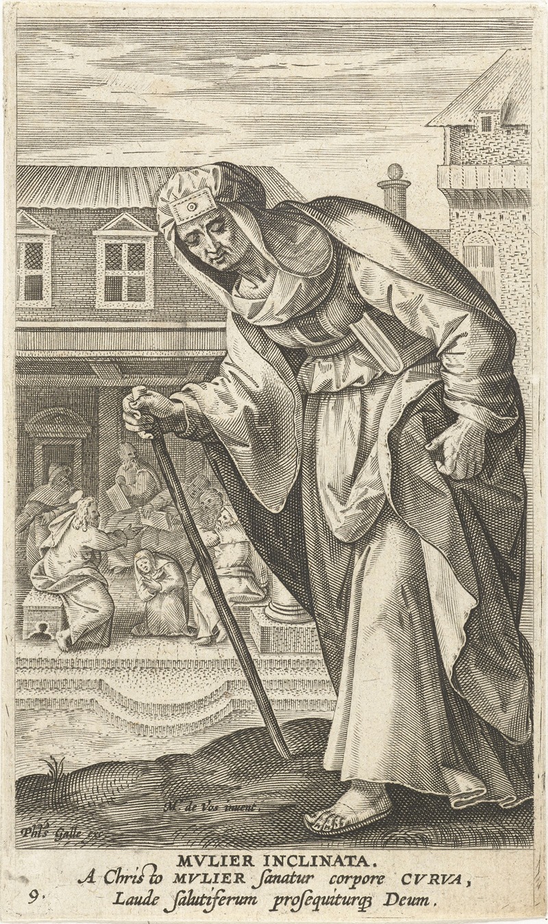Hunchbacked woman - Artvee