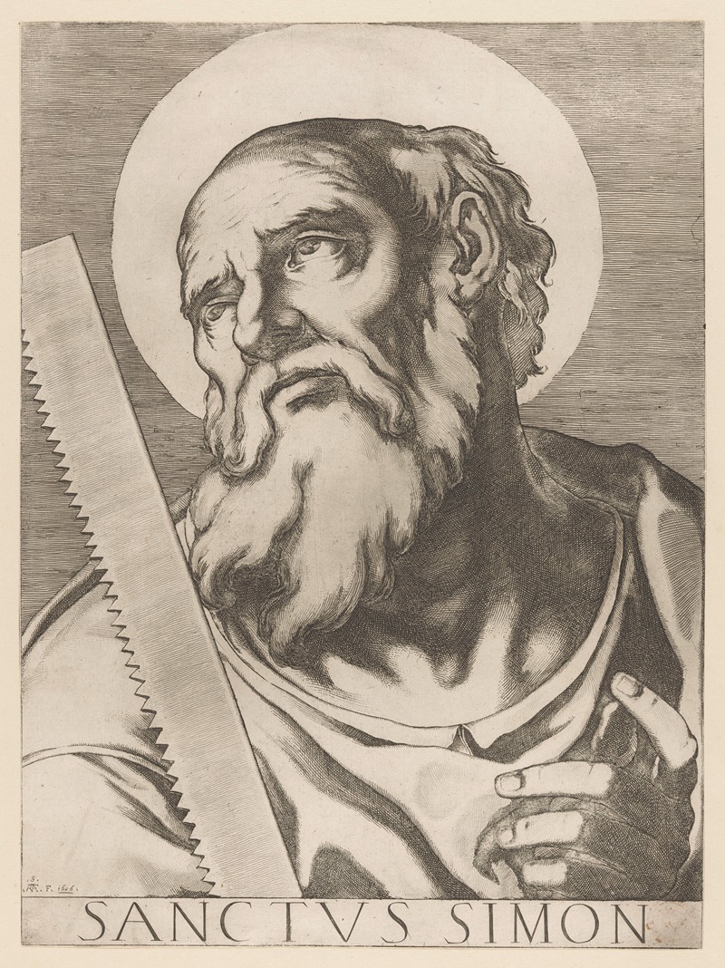 Saint Simon the Zealot - Artvee