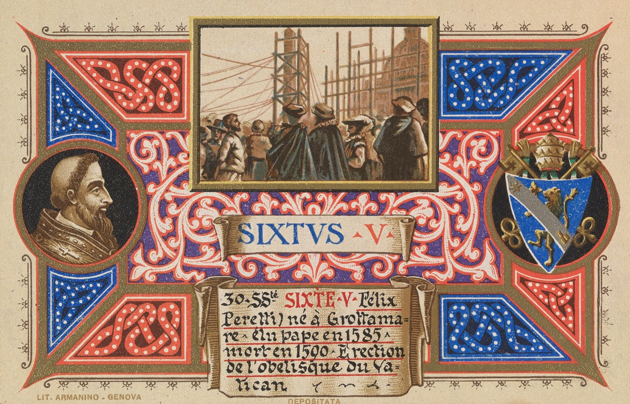 Pope Sixtus V - Artvee
