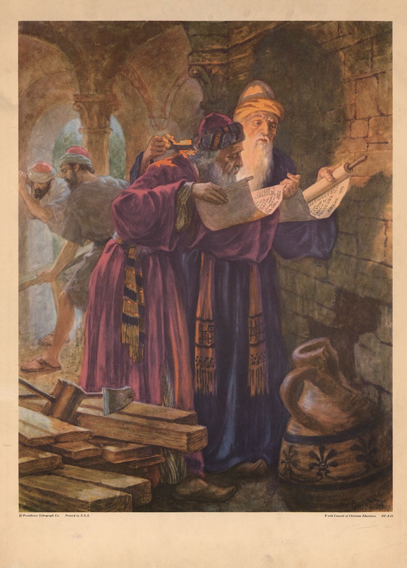 Discovery of the law - Artvee