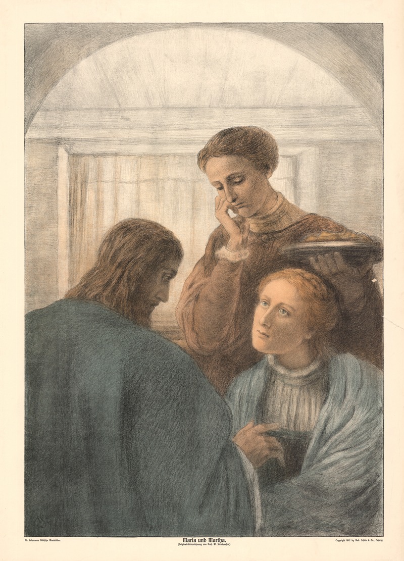 Wilhelm August Theodor Steinhausen - Artvee