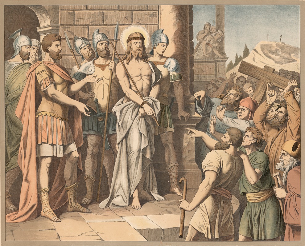 Jesus before Pilate - Artvee