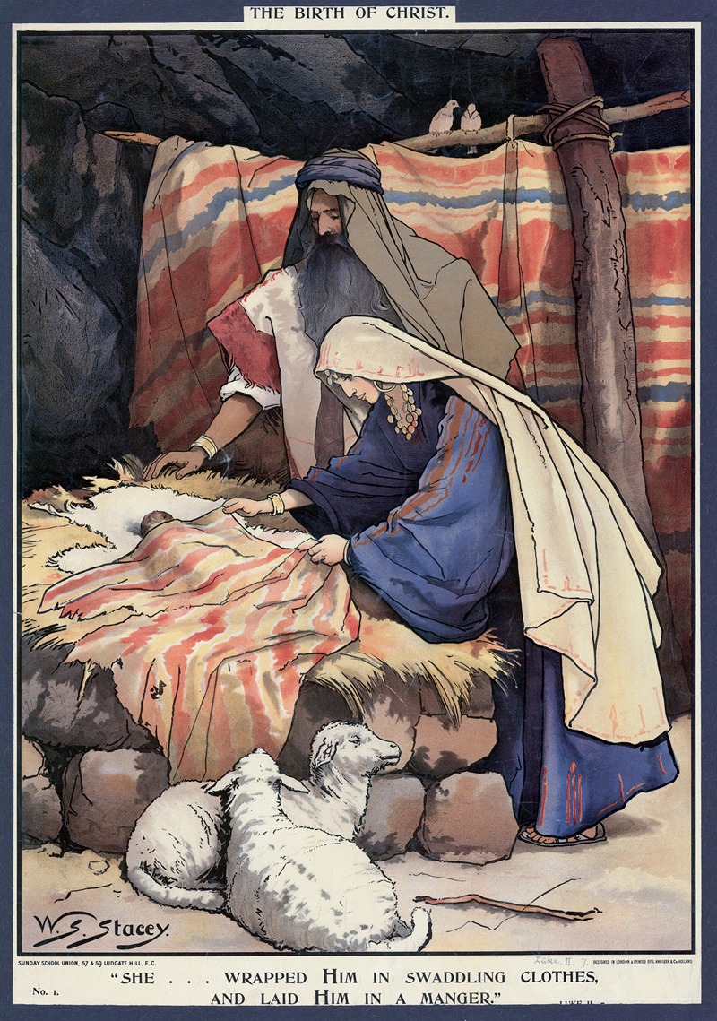 The Birth of Christ - Artvee