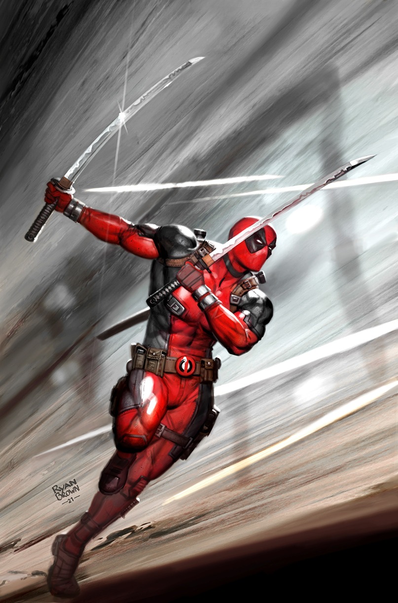 Deadpool And Mistress Death Art