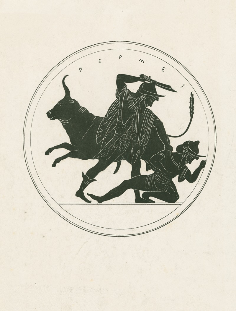 Hermes Battling Argus Artvee