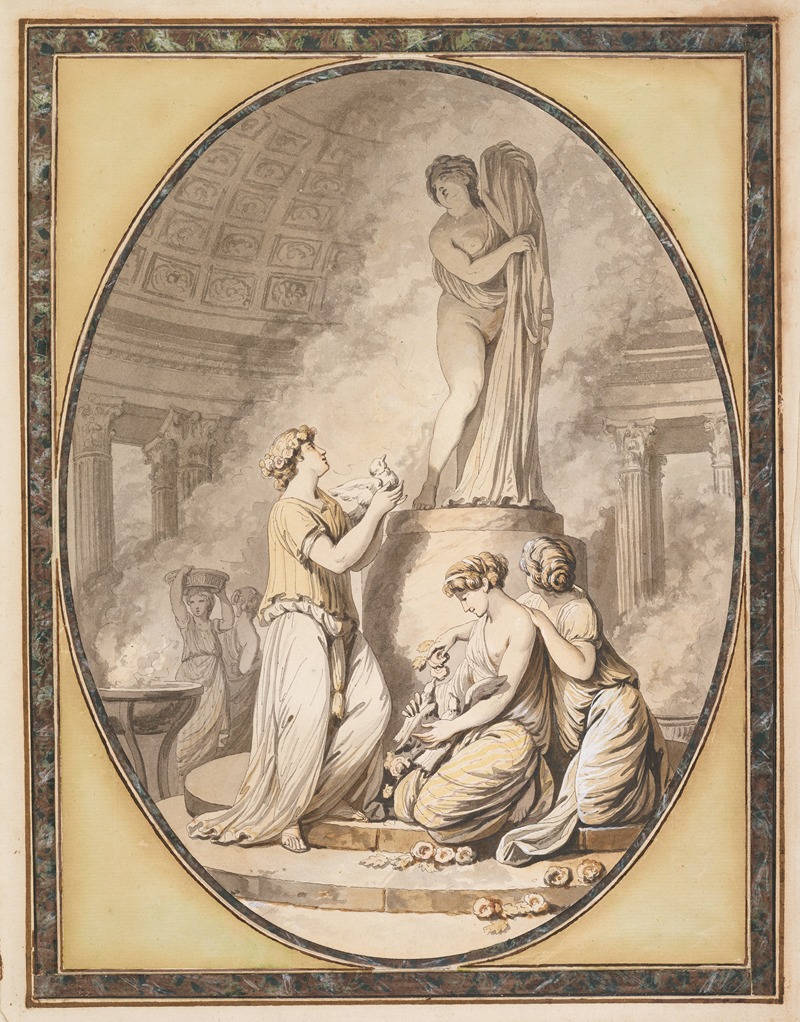 Jean-Jacques Francois Le Barbier the elder - Artvee