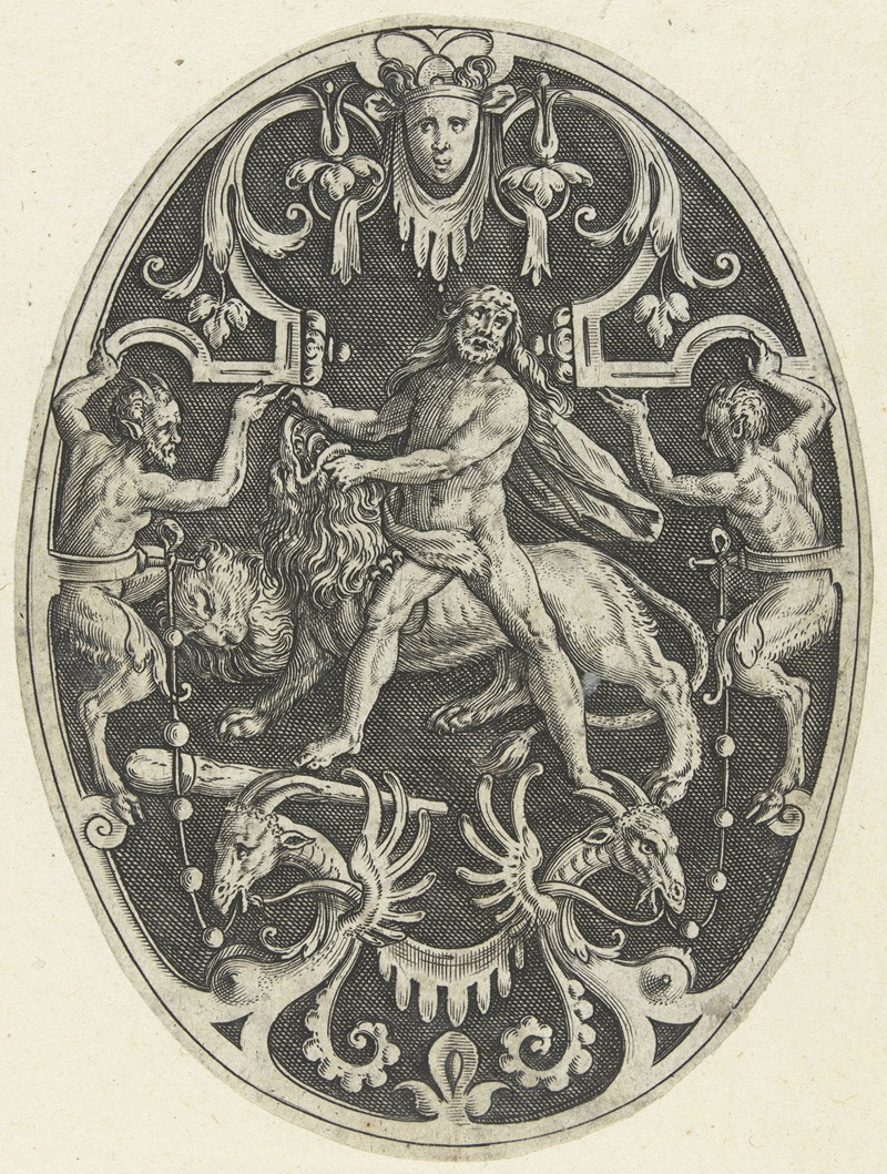 The Deeds of Hercules in grotesques - Artvee