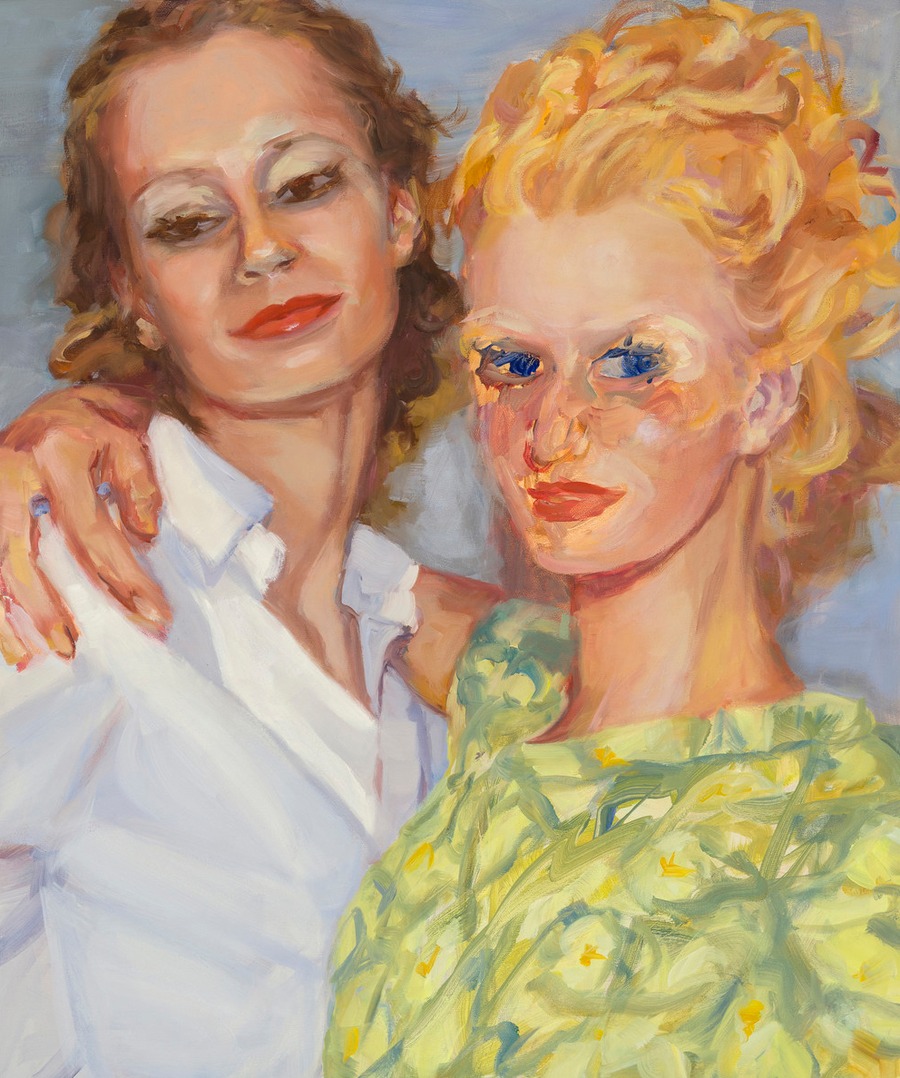 Double portrait by Janet Werner - Artvee