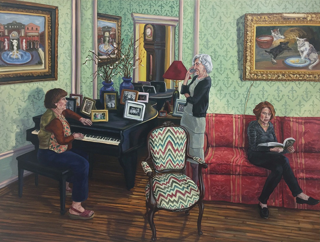 The Three Sisters by Patty Horing - Artvee