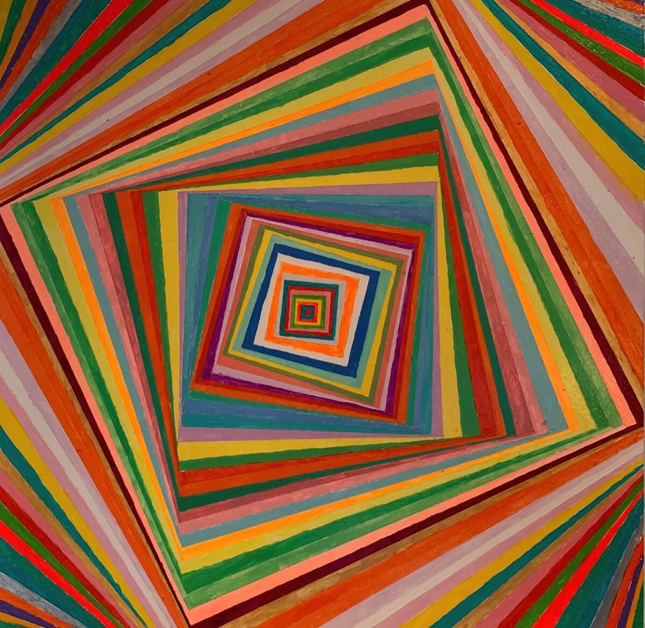 Square by Ron Agam - Artvee
