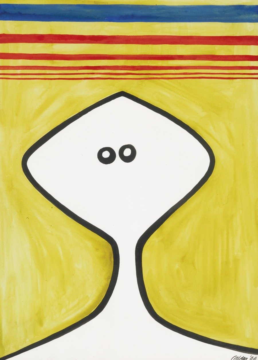 Head by Alexander Calder - Artvee