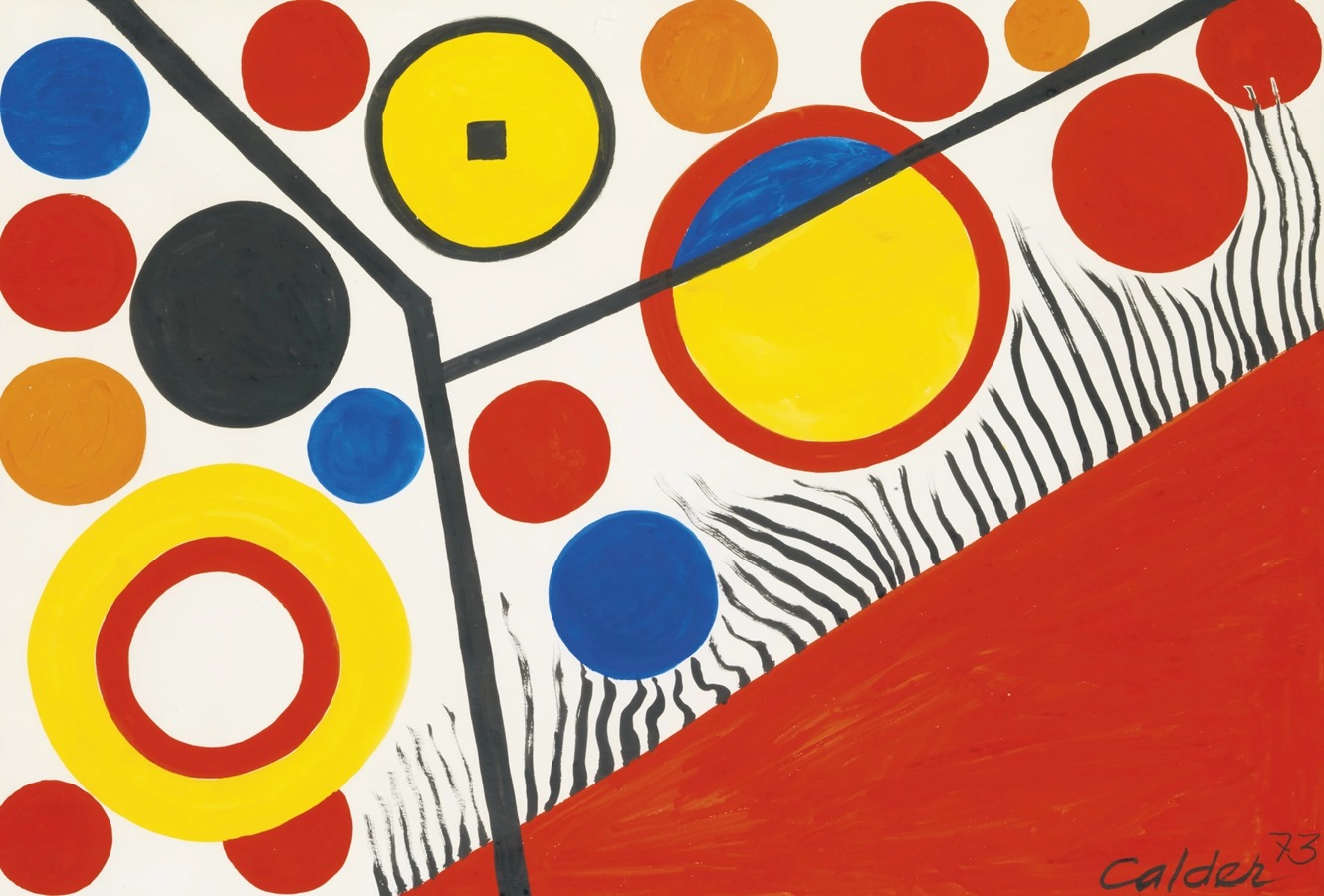 Highway by Alexander Calder - Artvee